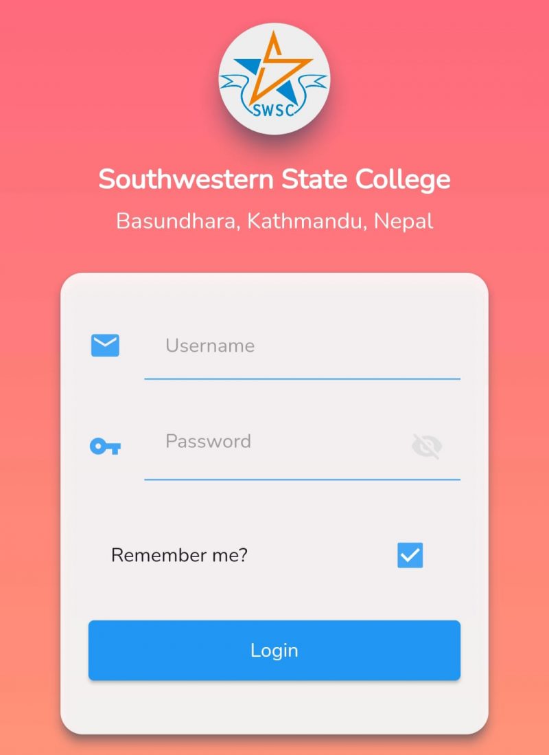 SWSC App – Southwestern State College